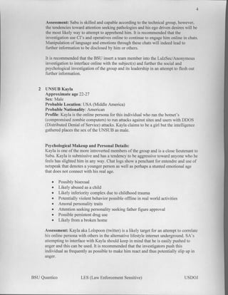 Fbi anonymous | PDF | Social Networking | Internet