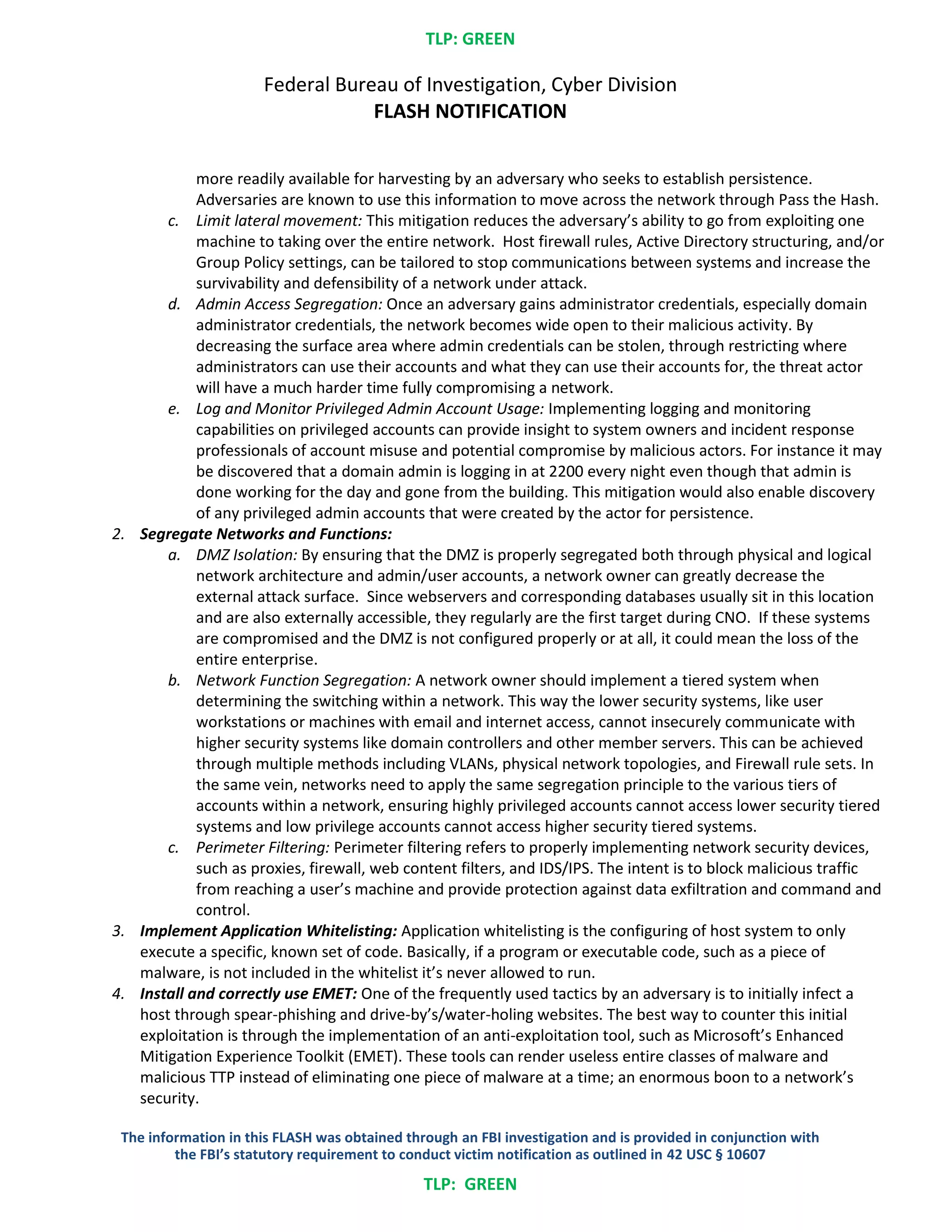 Fbi cyber division bulletin on tools reportedly used by opm hackers | PDF