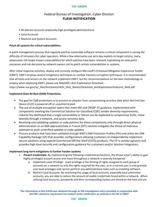 Fbi cyber division bulletin on tools reportedly used by opm hackers | PDF