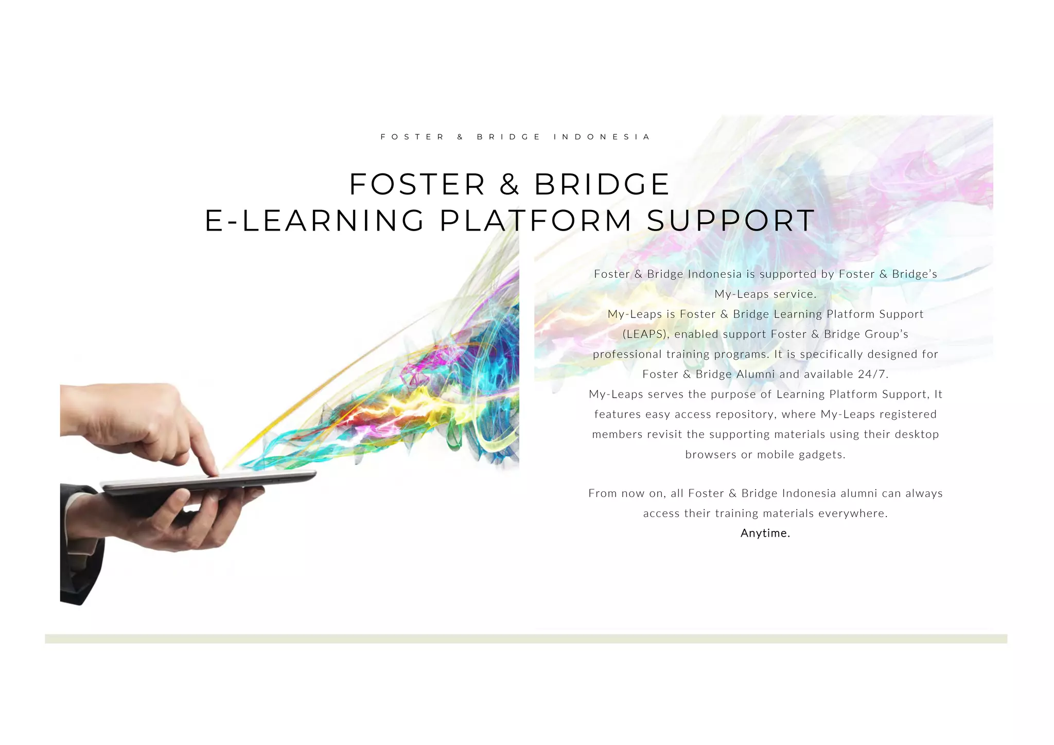 Foster & Bridge Indonesia 2020 - Training Directory | PDF