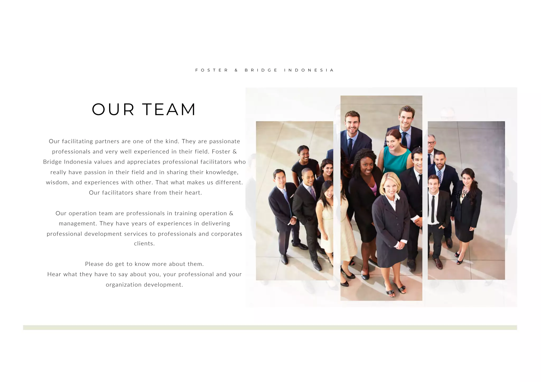 Foster & Bridge Indonesia 2020 - Training Directory | PPT