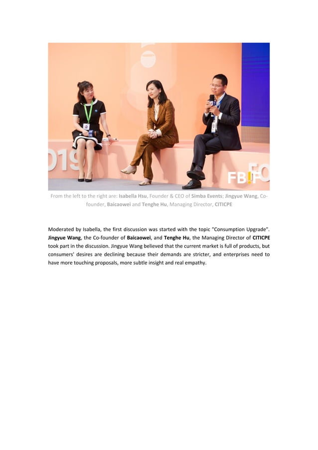 FBIF 2019 successfully held in Hangzhou | PDF