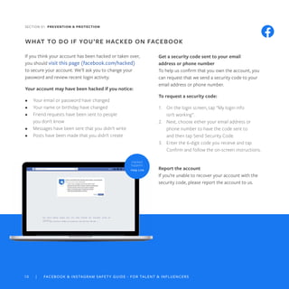 Facebook & Instagram Safety Guide | PDF | Social Networking | Internet