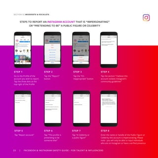 Facebook & Instagram Safety Guide | PDF | Social Networking | Internet