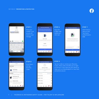 Facebook & Instagram Safety Guide | PDF | Social Networking | Internet