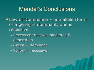 Introduction to DNA and Genetics | PPT