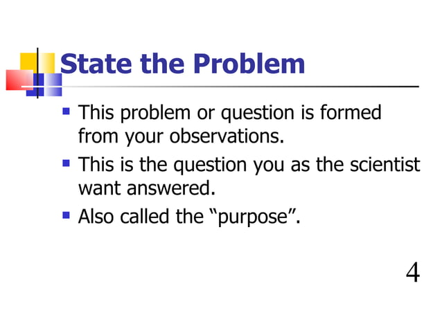 Biology Scientific Method | PPT | Biological Sciences | Science