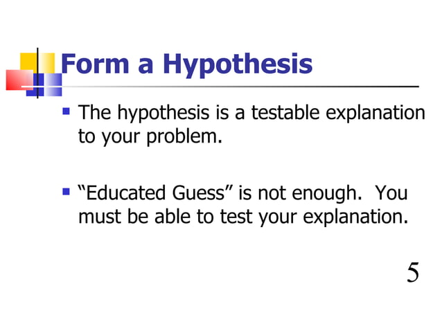 Biology Scientific Method | PPT | Biological Sciences | Science