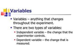 Biology Scientific Method | PPT