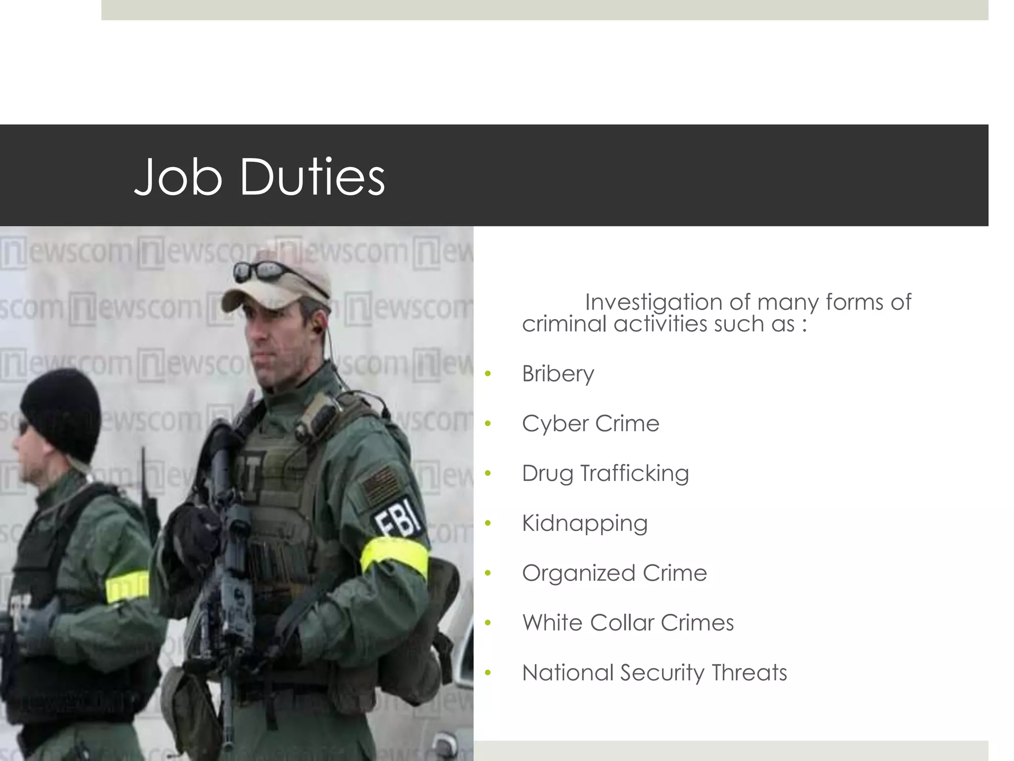 Fbi powerpoint | PPTX