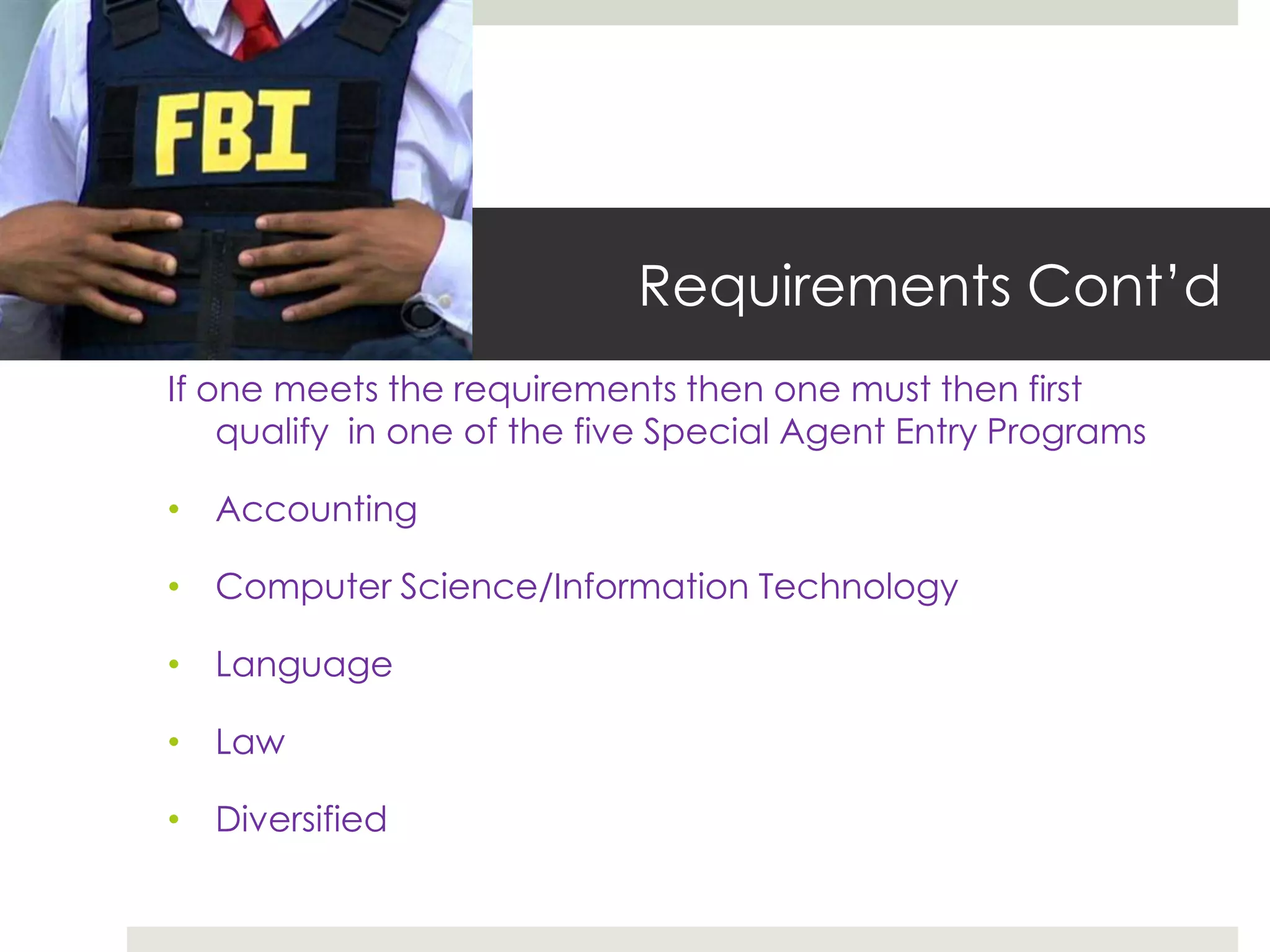 Fbi powerpoint | PPTX