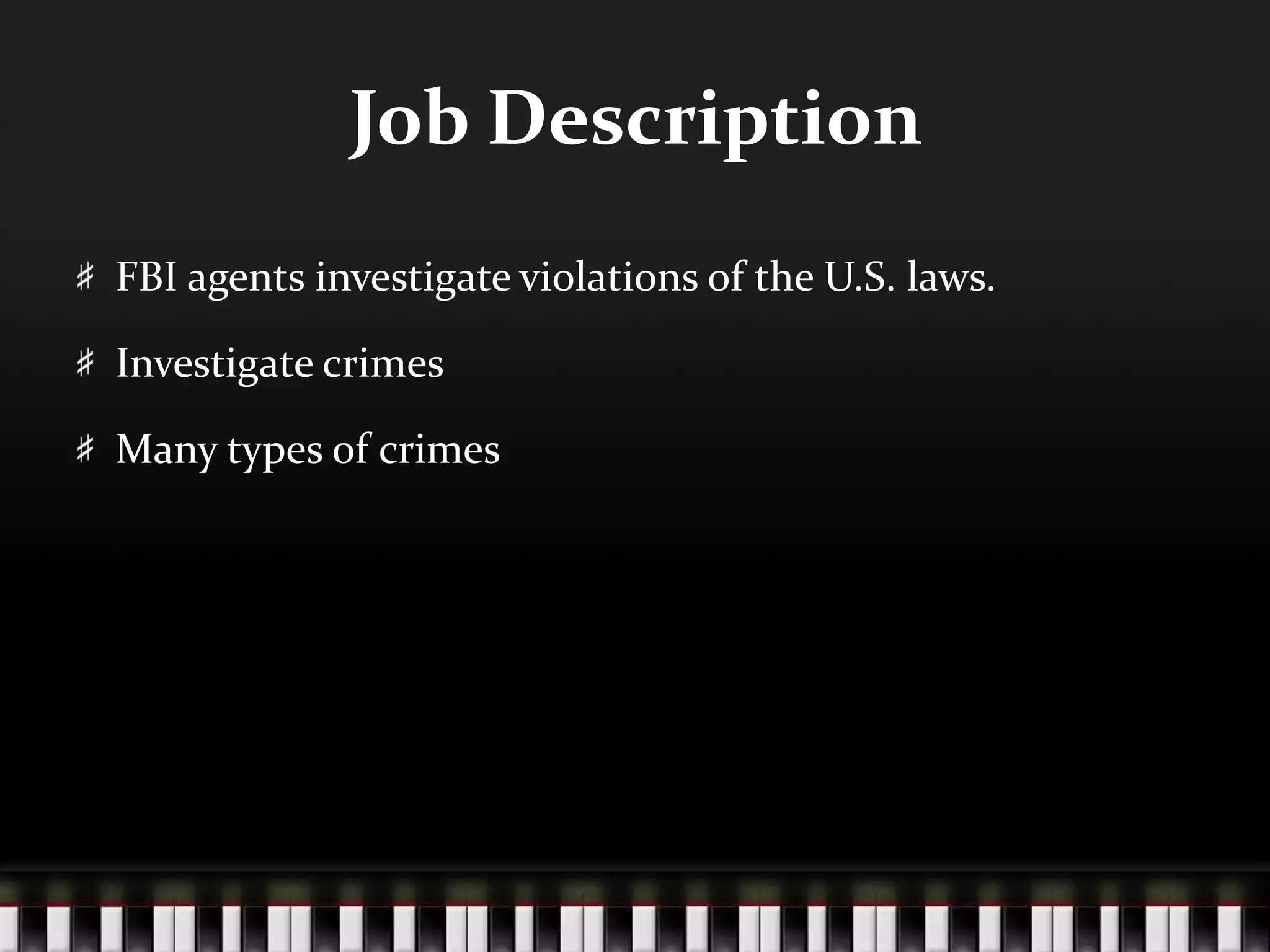 Fbi presentation | PPTX