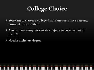 Fbi presentation | PPTX