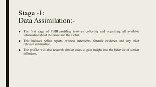 FBI Profiling - Forensic Psychology.pptx