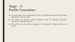 FBI Profiling - Forensic Psychology.pptx