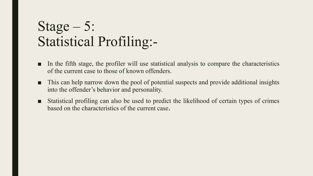 FBI Profiling - Forensic Psychology.pptx