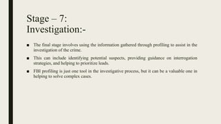 FBI Profiling - Forensic Psychology.pptx