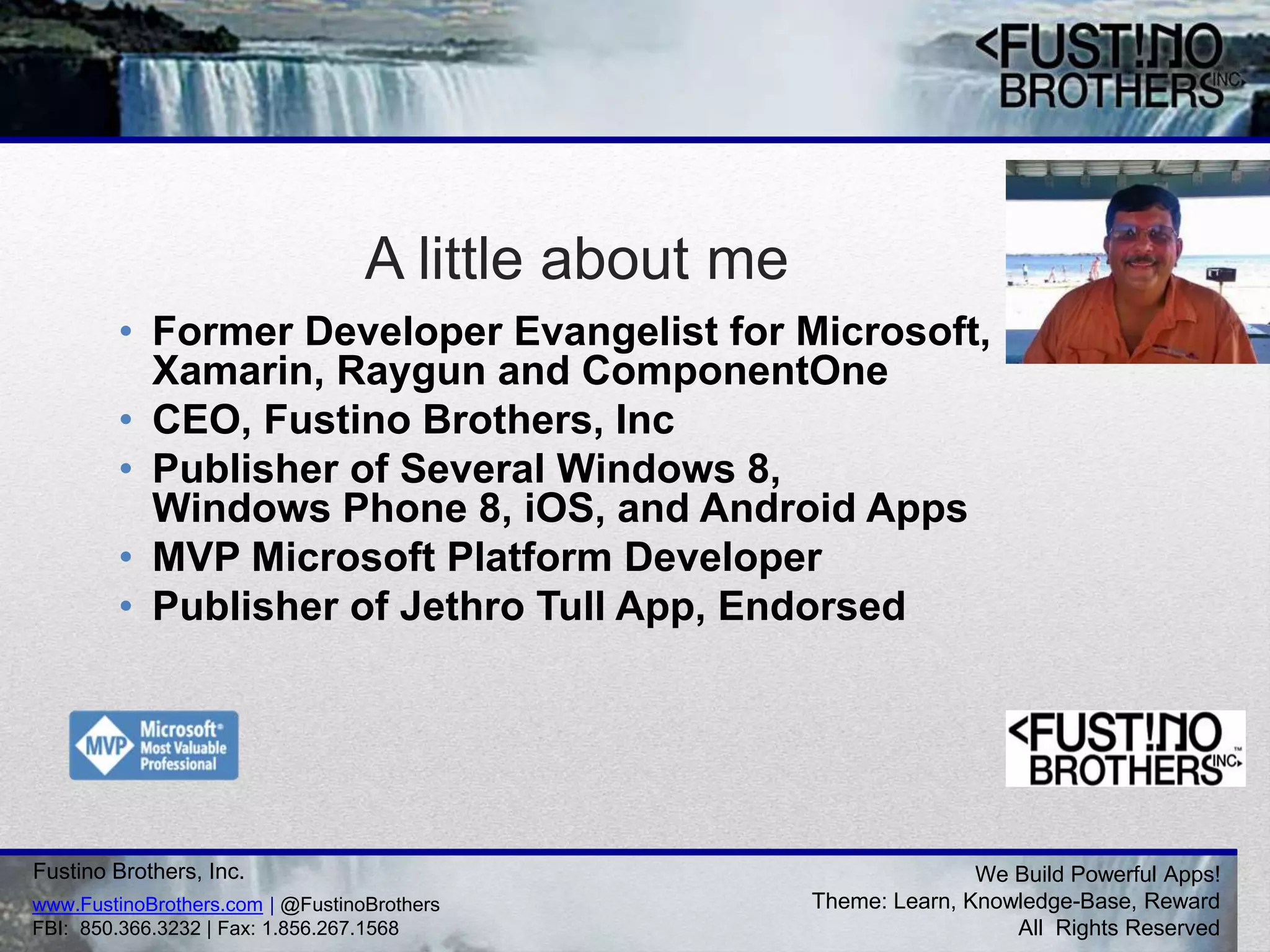 Rock'in with Russ & Xamarin Forms (FBI Deck) | PPT