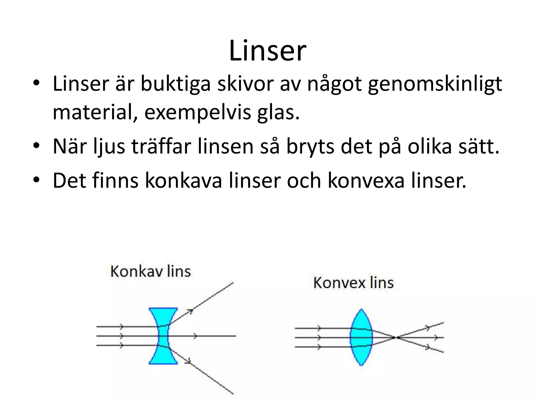 Lena Koinberg | FBK Fysik: Ljus brytning | PPTX