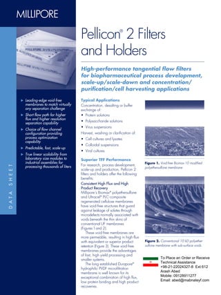 Pellicon 2 | PDF
