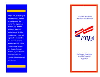 FBLA Brochure | PDF