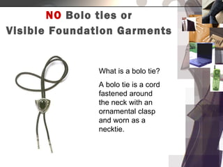 FBLA-PBL Dress Code Tutorial | PPT