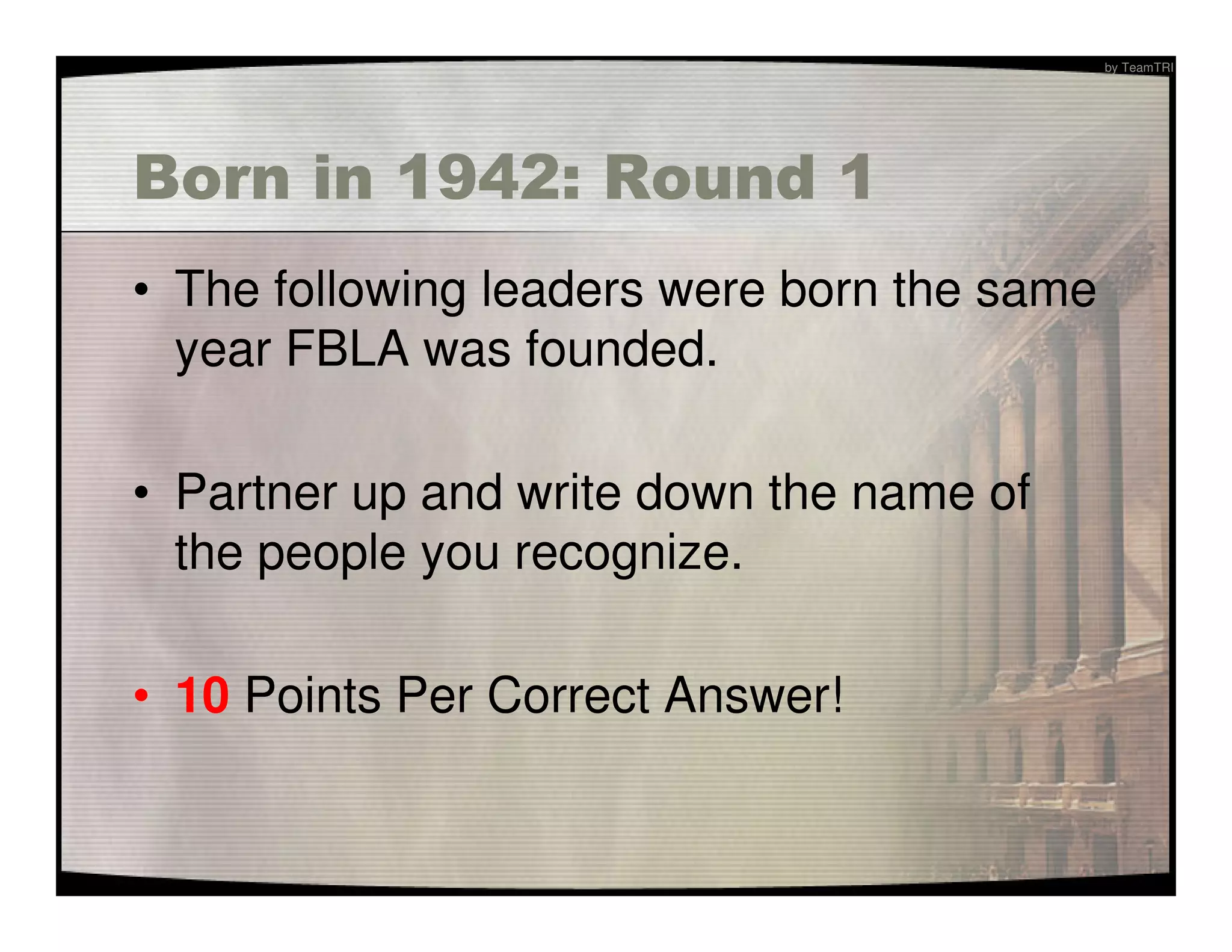 FBLA-PBL History: Celebrating 70 Years! | PDF