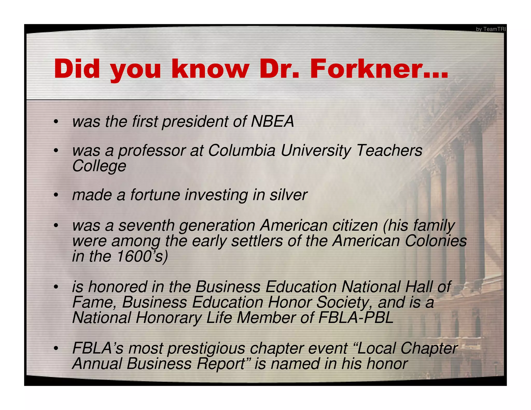 FBLA-PBL History: Celebrating 70 Years! | PDF