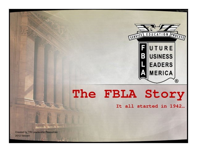 FBLA-PBL History: Celebrating 70 Years! | PDF