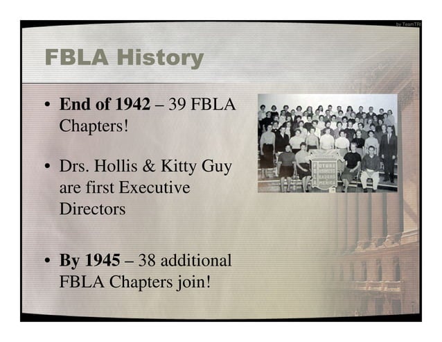 FBLA-PBL History: Celebrating 70 Years! | PDF