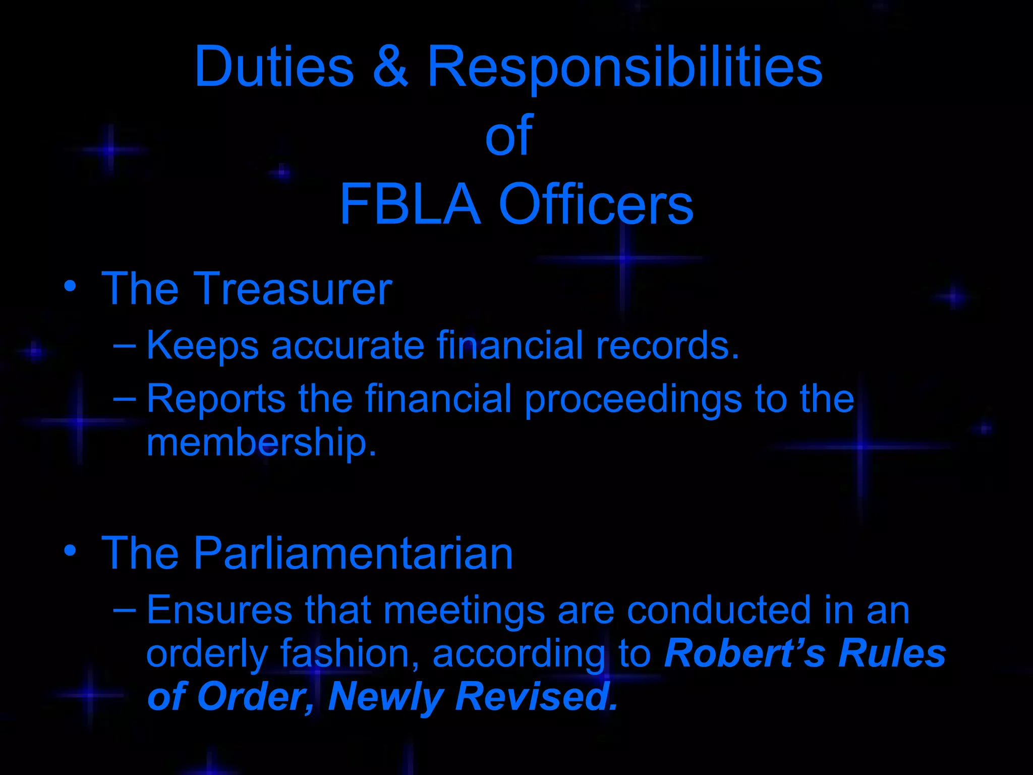 Fbla presentation0910 | PPT