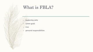 Fbla promotion project | PPT