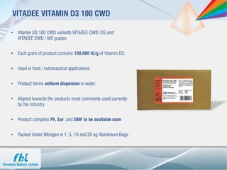 Fermenta Biotech Ltd Information | PDF