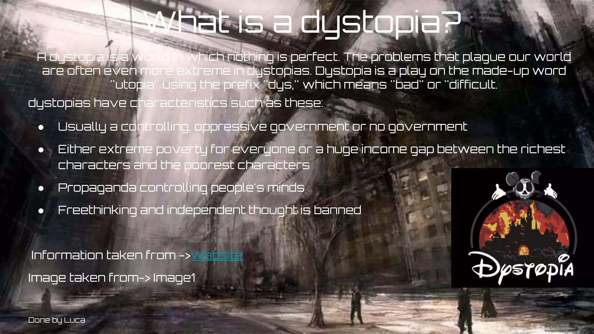 F block dystopian controls | PPT