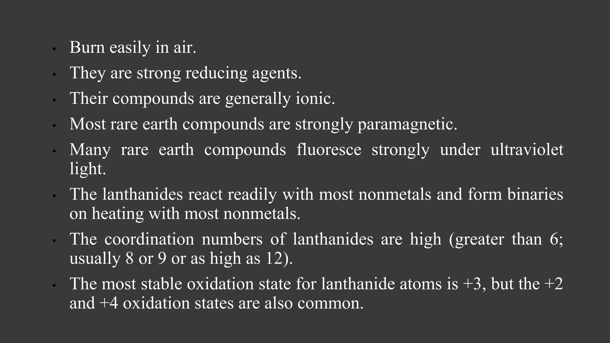 F Block Elements and characteristics of lanthanides.pptx