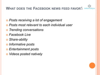 Fundamentals of Facebook Marketing | PPT