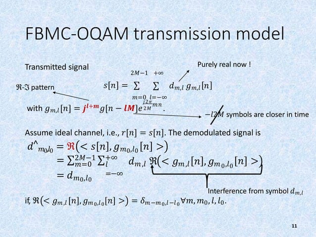 FBMC-OQAM Modulation.pptx