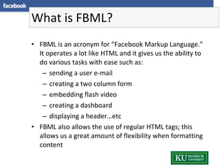 FBML | PPT