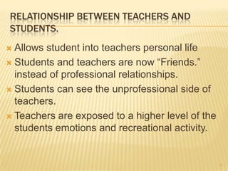 Education and Facebook | PPTX | Professional School | Postgraduate ...