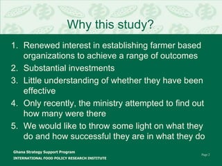 Presentation on Farmer Based Organizations | PPTX