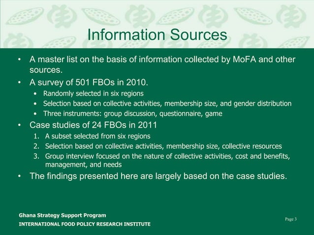 Presentation on Farmer Based Organizations | PPTX