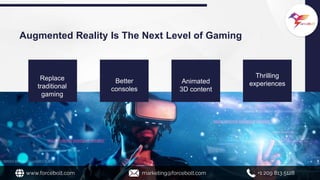 A Comprehensive Guide On Augmented Reality - Mobile App Development | PPTX