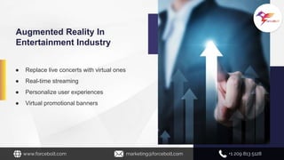 A Comprehensive Guide On Augmented Reality - Mobile App Development | PPTX