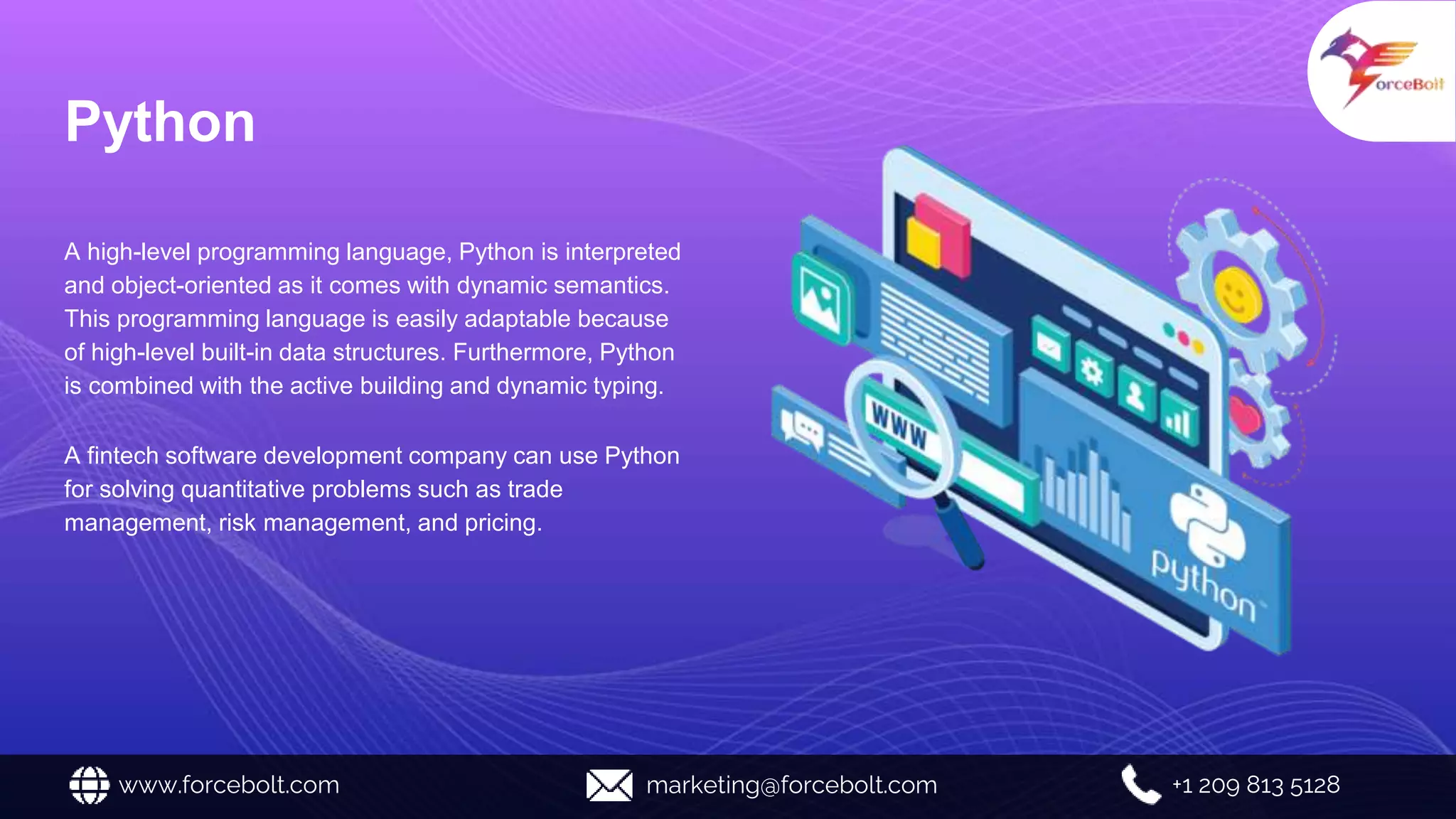 Top 5 programming languages for fintech | PPTX