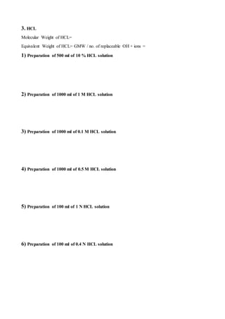 Solutions and Buffers | DOCX