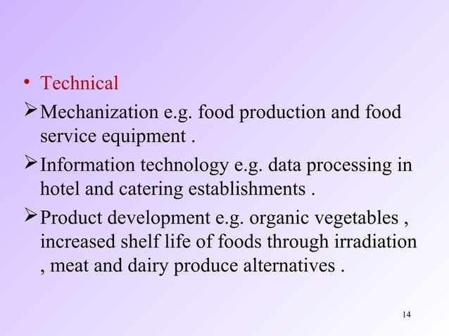 Food & Beverage Management | PPT