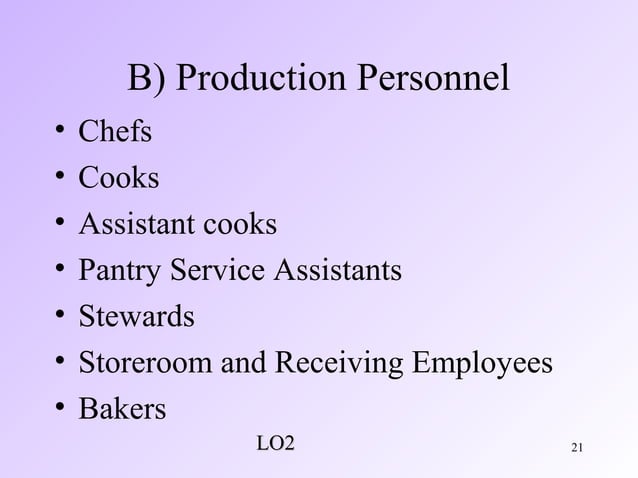 Food & Beverage Management | PPT