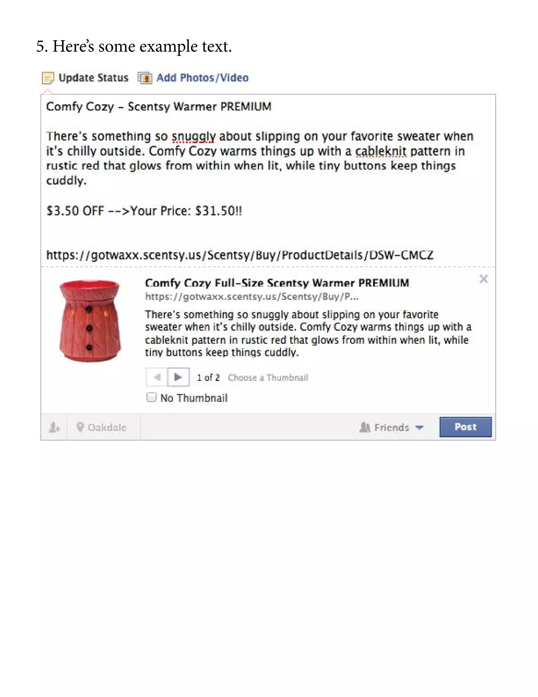 Fb product posting | PDF