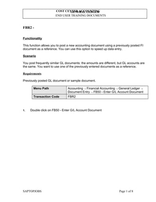 Fbr2 posting with reference document | DOC