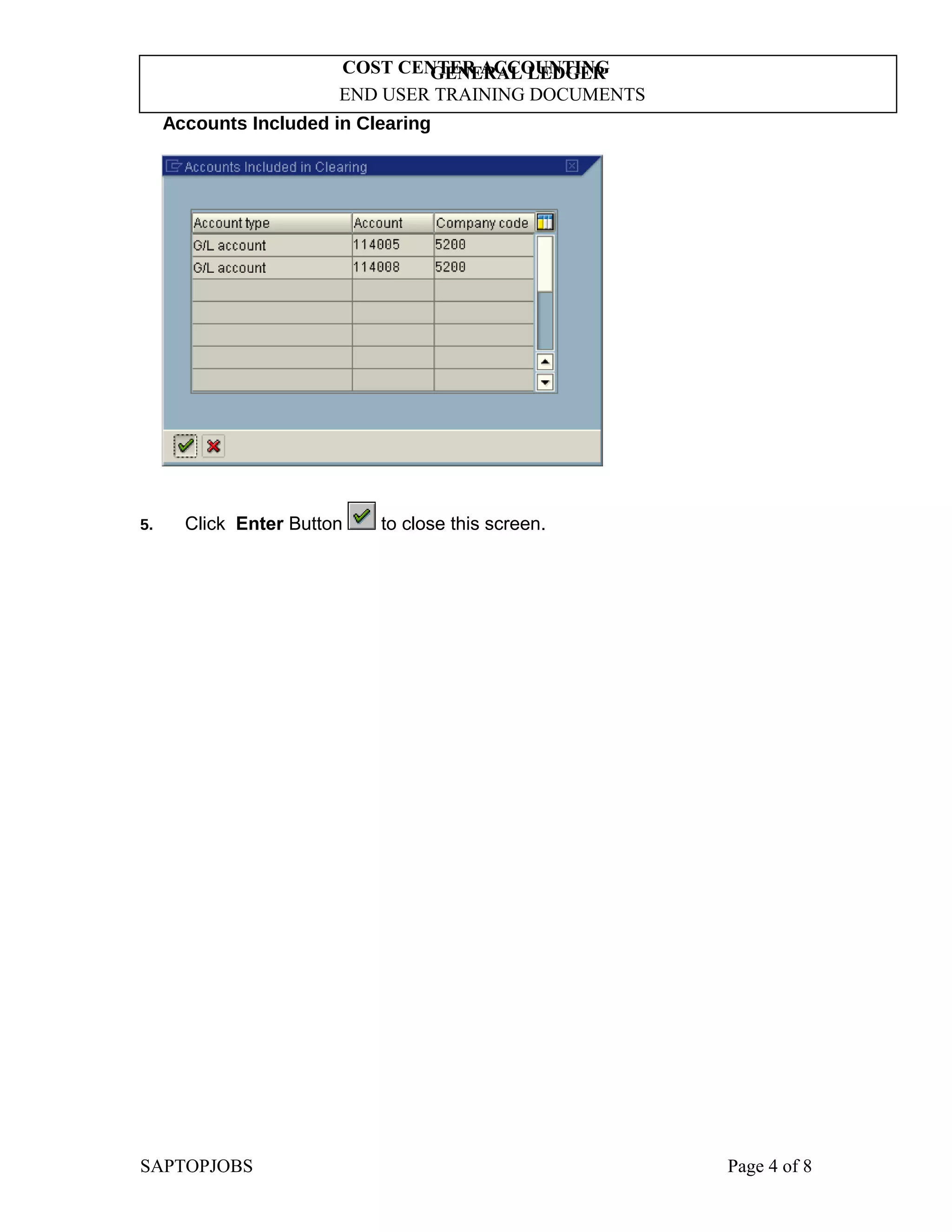 Fbra gl reset cleared items | PDF